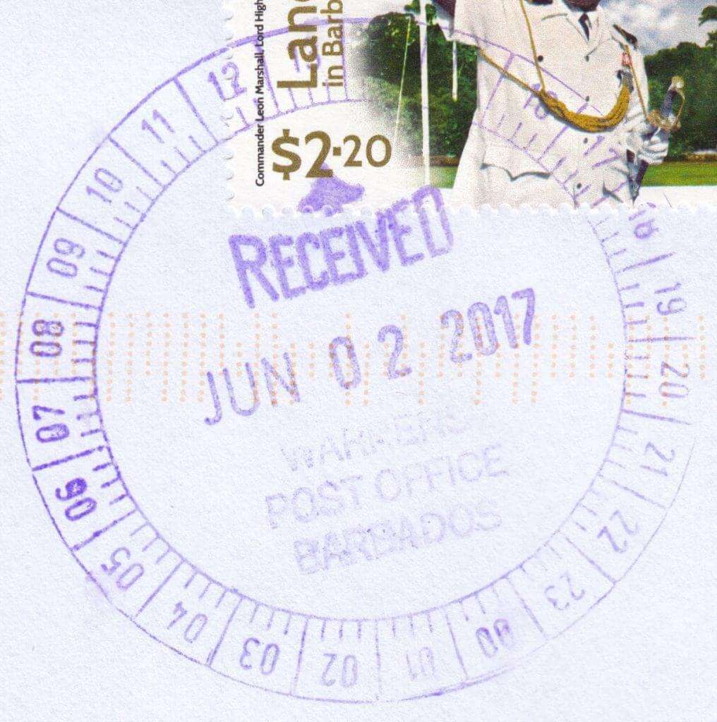 New Barbados Post Office at Warrens, St Michael, Barbados | Barbados Stamps